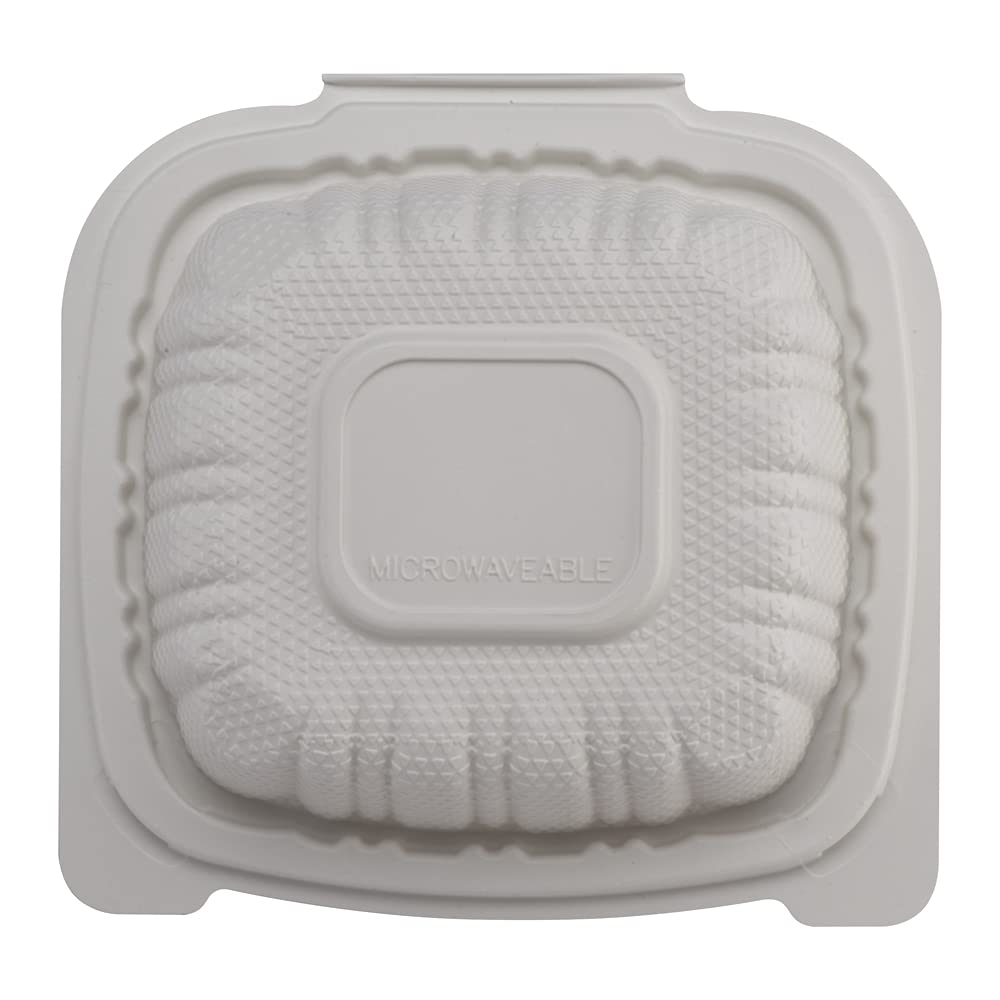 Snapklik.com : TIYA Clamshell Food Containers - White Bulk 150 Pack ...