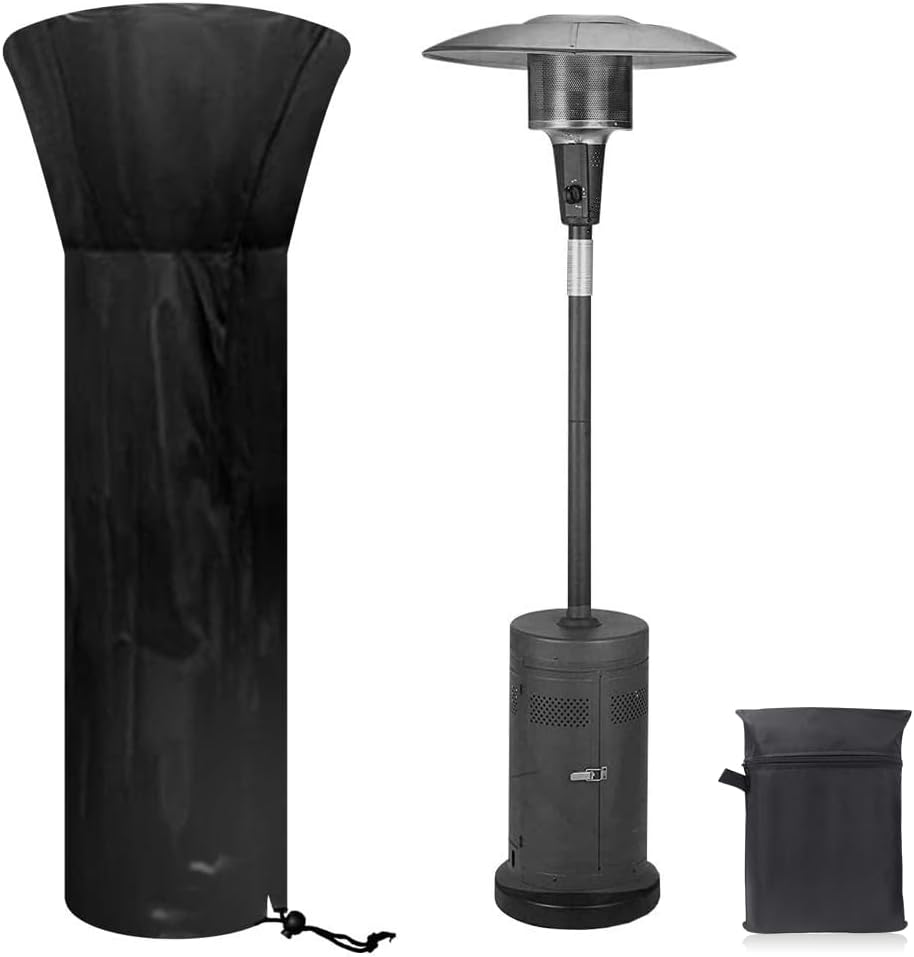 Patio Heater Cover Waterproof, Outdoor Heater Cover Oxford Fabric Heavy ...