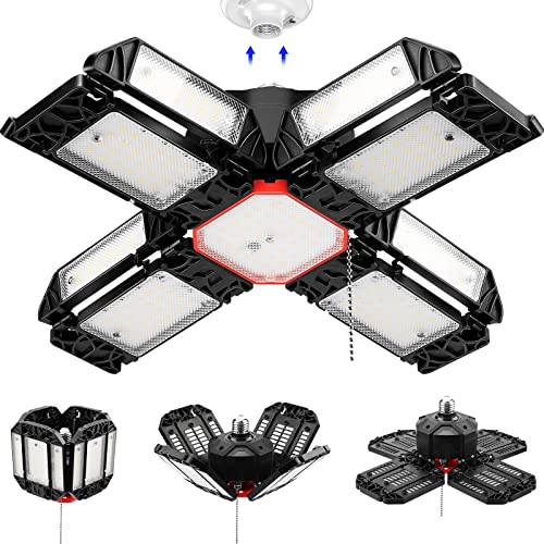 Snapklik.com : REHAVE Pull Chain Switch Garage Lights, Garage Ceiling ...