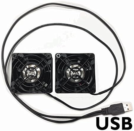 Amazon.com: Coolerguys Dual USB Fans (Dual 60mm) : Electronics