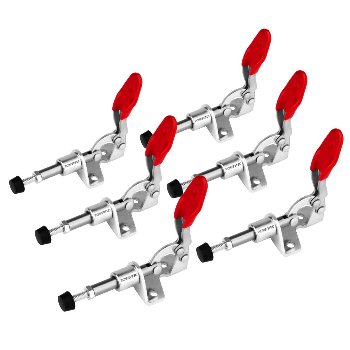 POWERTEC 6PK Toggle Clamp, 100lbs Holding Capacity, 301A Quick Release ...