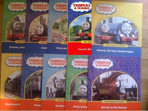 Thomas the Tank Engine 10 Book set Percy's Chocolate Crunch Gordon ...