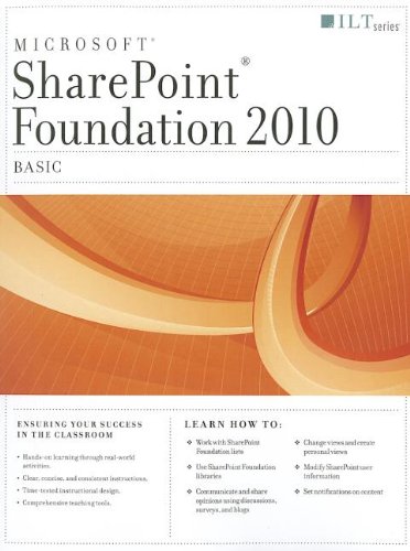 Buy Microsoft SharePoint Foundation 2010: Basic (ILT) Book Online at ...