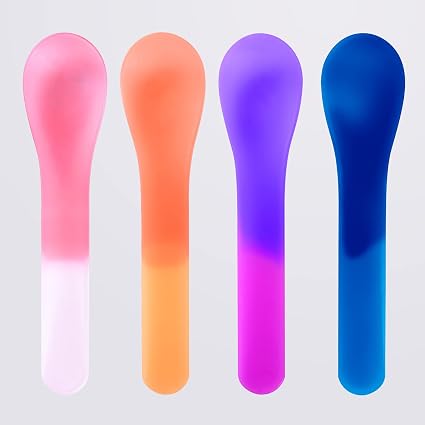 Amazon.com: Gugowin 40-Pack Color Changing Dessert Spoons, 5.15 ...