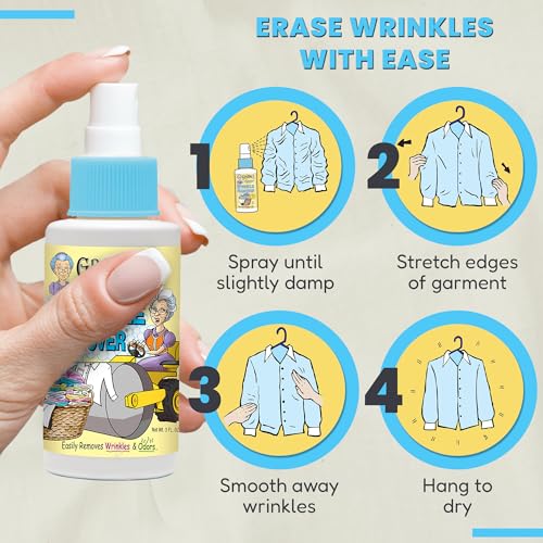 Snapklik.com : Grandmas Secret Wrinkle Remover Spray - Easily Removes ...