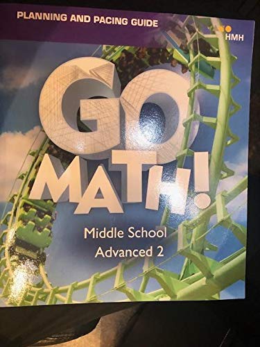 Sta Planning and Pacing Guide Adv (Go Math! Sta, 2): Houghton Mifflin Harcourt: 9781328773128 ...