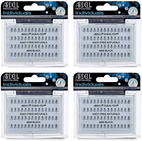 Amazon.com: Ardell Individual Lashes False Eyelashes Mini Black - Extra ...