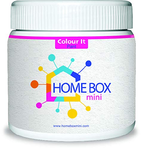 HOMEBOX mini Colour It White Acrylic Paint(100 Gm), Best for paint on ...