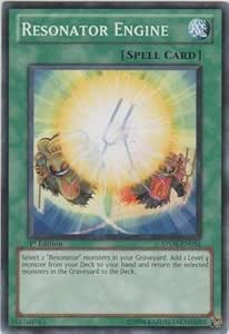 Amazon.com: Yu-Gi-Oh! - Resonator Engine (STOR-EN056) - Storm of Ragnarok - 1st Edition - Common ...