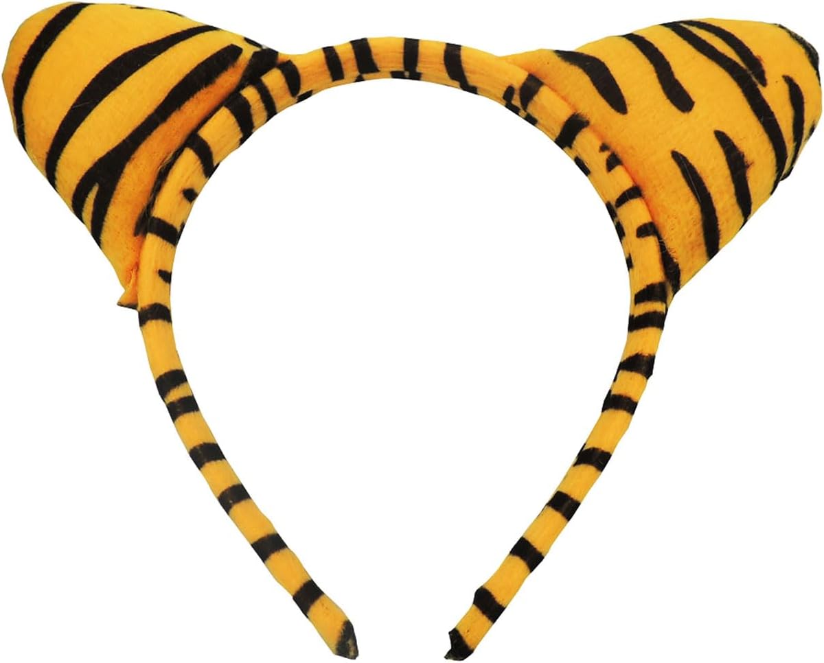 Amazon.com: Liatunou Tiger Headband,Tiger Costume Headwear Cute Tiger ...