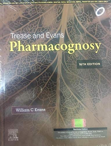 Elsevier (Medical India) Trease And Evans Pharmacognosy,16/Ed Hb ...