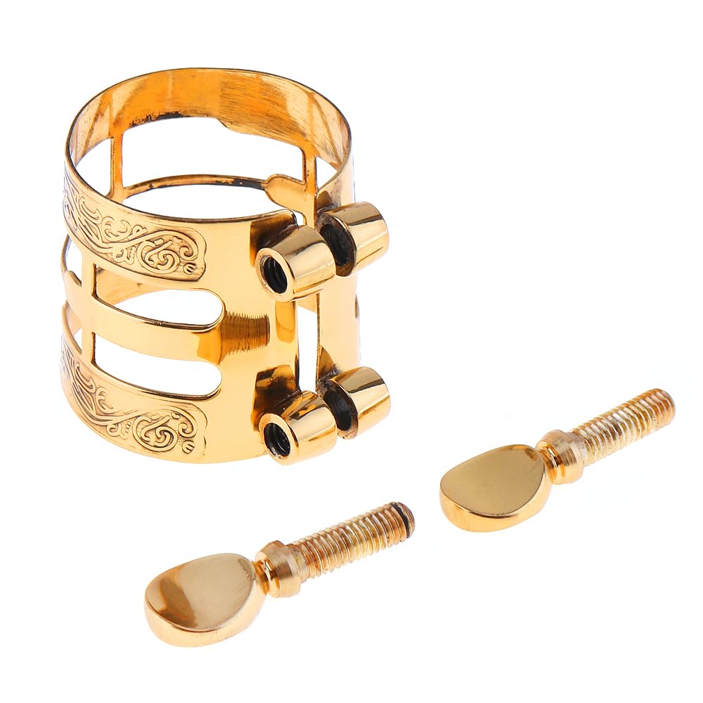 Amazon.com: OriGlam Alto Saxophone Mouthpiece Ligature, Alto Sax ...