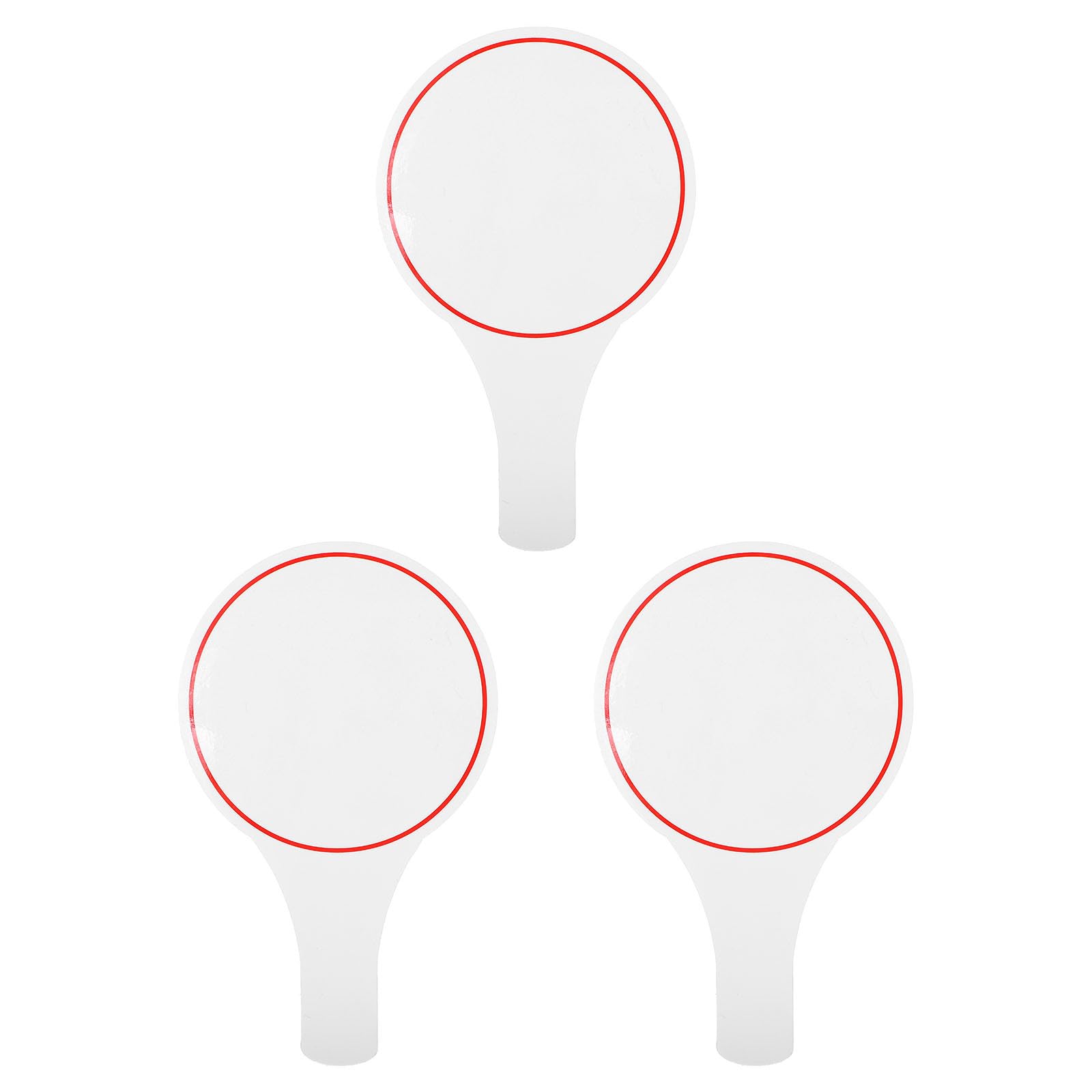 TOYANDONA Blank Dry Erase Answer Paddle Writing Scoreboard Voting ...