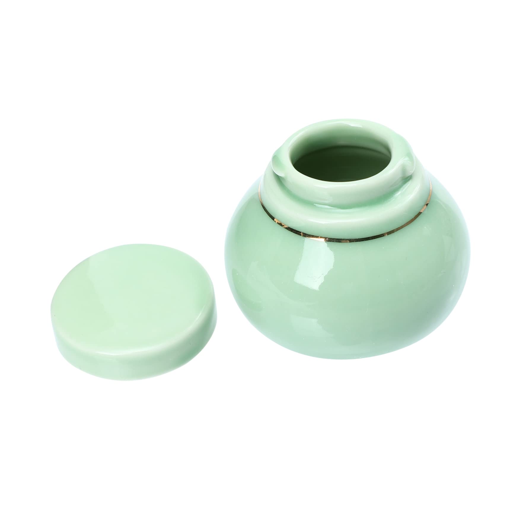 Amazon.com: BIUDECO Ceramics Can Powder Jar Sealing Tea Leaves Storage ...