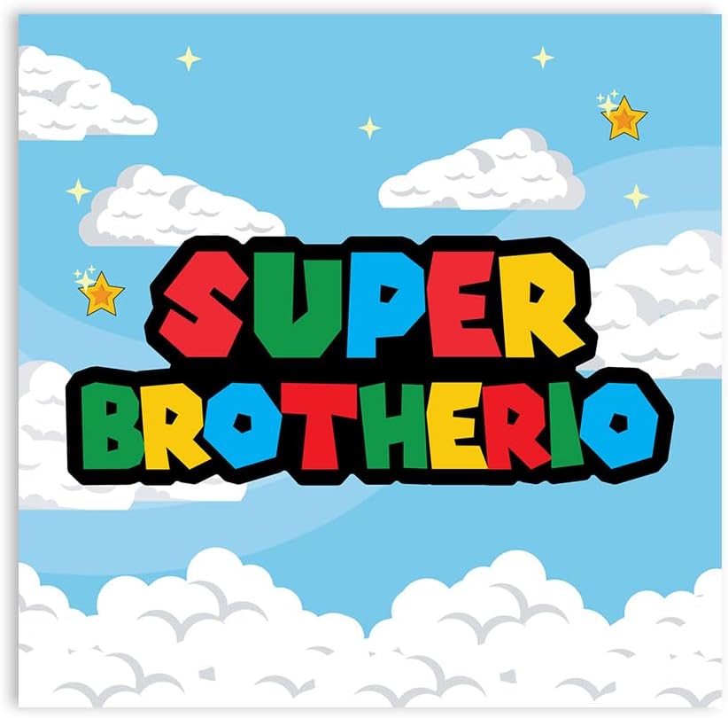 Papa Prints Super Brother Birthday Cards (145 x 150 mm) Happy Birthday ...