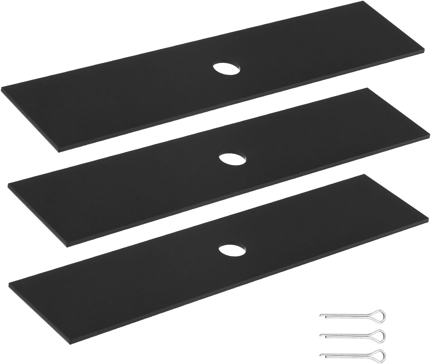 Amazon.com : 9" x 2"w 1/2 Hole Edger Blade Universal - Hardened Steel ...