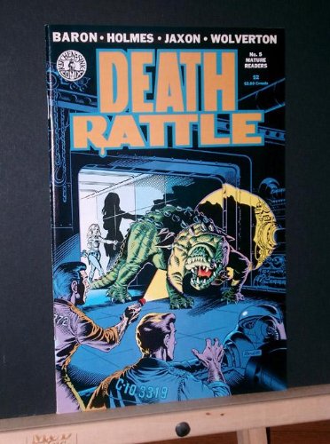 Death Rattle #5: Basil Wolverton Jaxon and Rand Holmes (cover and story ...