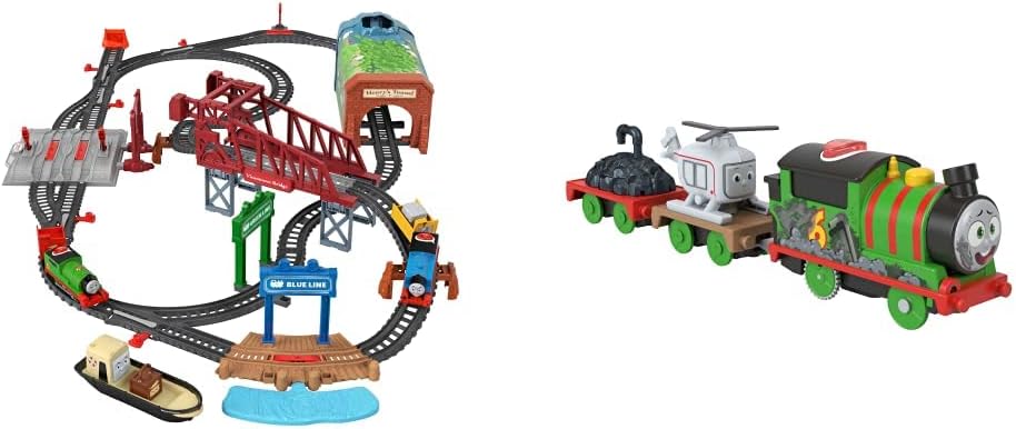 Thomas & Friends Fisher-Price Talking Thomas & Percy Train Set - UK ...