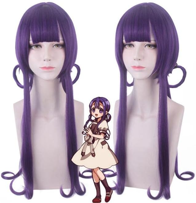 HAGERYLB Anime Long Wigs Jibaku Shounen Hanako-kun Akane Aoi Cosplay ...