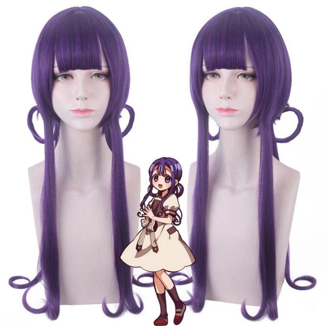 HAGERYLB Anime Long Wigs Jibaku Shounen Hanako-kun Akane Aoi Cosplay ...