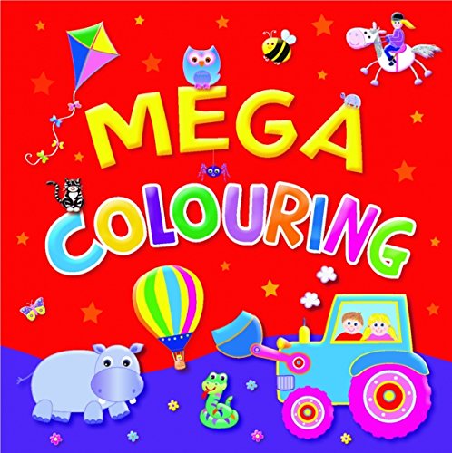 Buy Mega Colouring Book Online at Low Prices in India | Mega Colouring ...