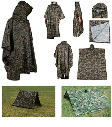 Top 10 Best Tent Military Poncho Shelter : Reviews & Buying Guide - Katynel
