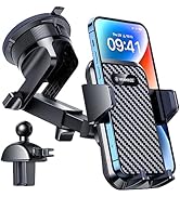 VANMASS Car Phone Holder 2025 [85+ LBS Strongest Suction & True ...