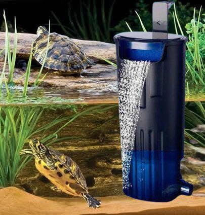 TAH - Turtle Special Fish Tank Aquarium Accessories (Turtle Low Water ...