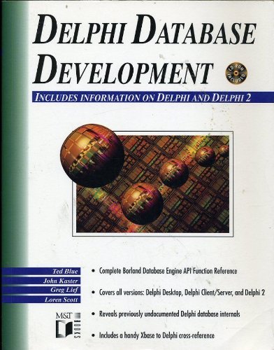 Delphi Database Development: 9781558514690: Computer Science Books @ Amazon.com
