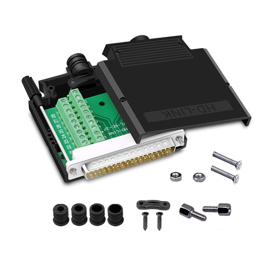 Penglinthinner Db37 Solderless Rs232 D Sub Serial To 37 Pin ...