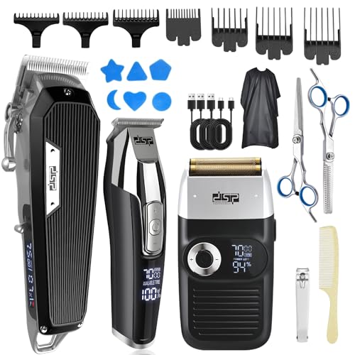 Snapklik.com : DSP Hair Clipper, Trimmer, Beard Shaver Kit For Men ...