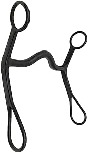 Amazon.com : AJ Tack Low Port Curb Bit : Horse Bits : Sports & Outdoors