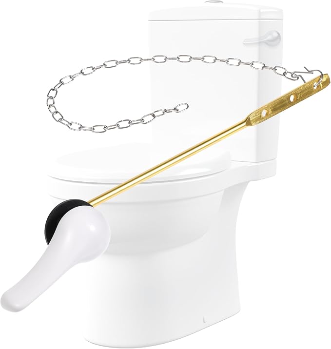 1 Set Universal Toilet Handle Replacement Kit with Stainless Steel ...