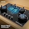 Beyond Appliances Altair 4 Burner Smart Glass Hobtop Gas Stove | Auto ...