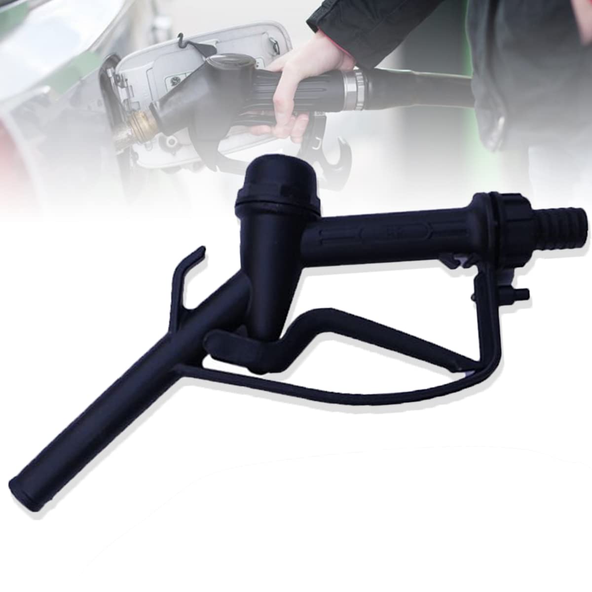 Buy Diesel Pump Nozzle, 3/4" Manual Fuel Hose Trigger Nozzle Fit ...