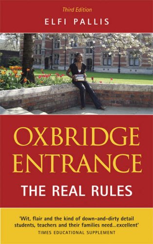 Amazon.com: Oxbridge Entrance: 9780954594428: Elfi Pallis: Books