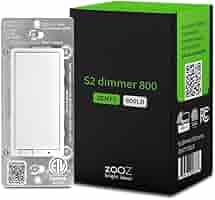 Zooz Zen72 800lr Smart Dimmer Switch Direct 3-way Zooz Z-Wave Long ...