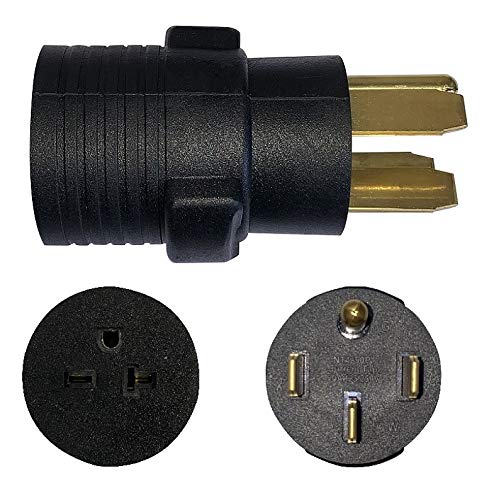 ONETAK NEMA 14-50P to 6-15R 6-20R Compact 240V 50 Amp 3 Prong Male Plug ...