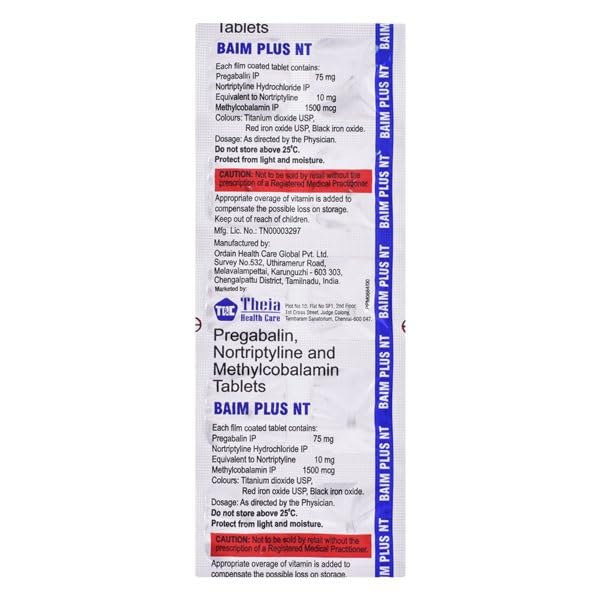 Baim Plus NT - Strip of 10 Tablets : Amazon.in: Health & Personal Care