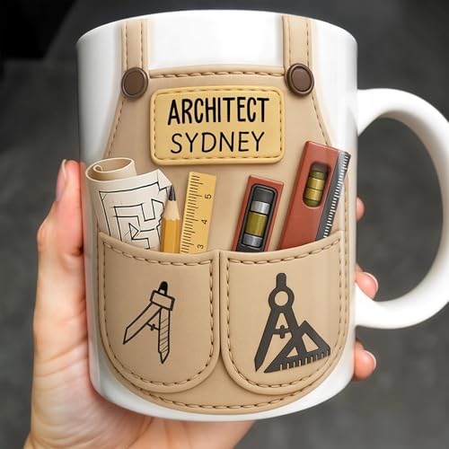 Amazon.com: Celebrate Your Creativity, Custom Coffee Mug for Architects ...