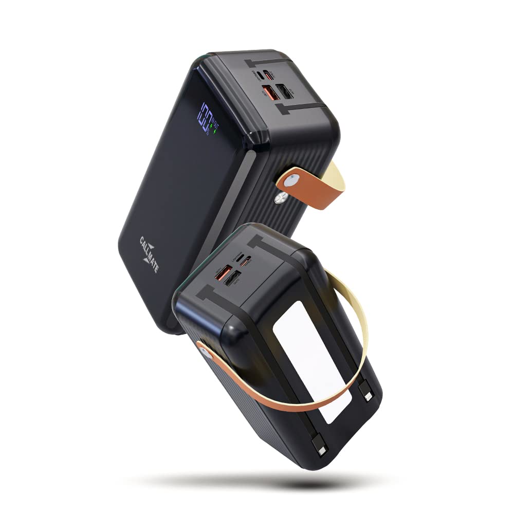 Callmate 60000mAh Power Bank, 23W Fast Charging with Type C PD (Input ...