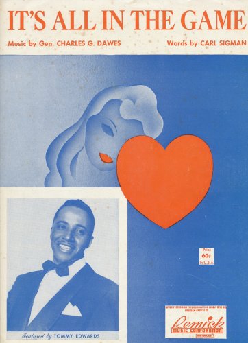 It's All in the Game (Featured By Tommy Edwards): Amazon.com: Books