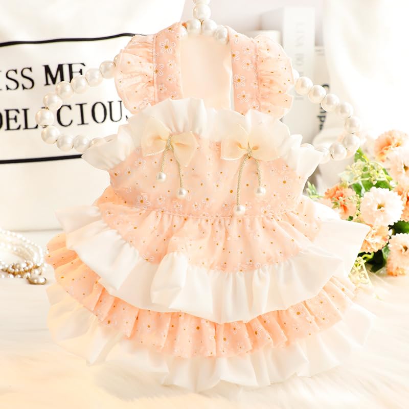 Chihuahua Clothes AZA Dog Princess Dresses Kuromi For Small Dogs Lolita ...