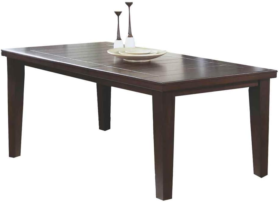 Amazon.com - Monarch Dining Table - 42X 64X 82 / Dark Oak With A Leaf ...