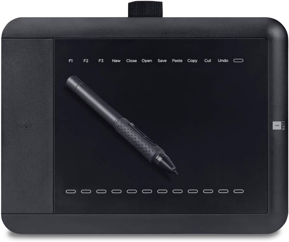 Amazon.in: Buy iBall Pen Digitizer, 8-inch x 6-inch, Graphic Tablet ...