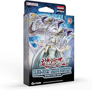 YU-GI-OH! Structure Deck Blue Eyes White Destiny - Structure Deck (Reprint) : Amazon.com.au ...