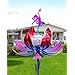 Amazon.com: Putuo Decor Solar Garden Lotus Stake Light Metal Flower ...