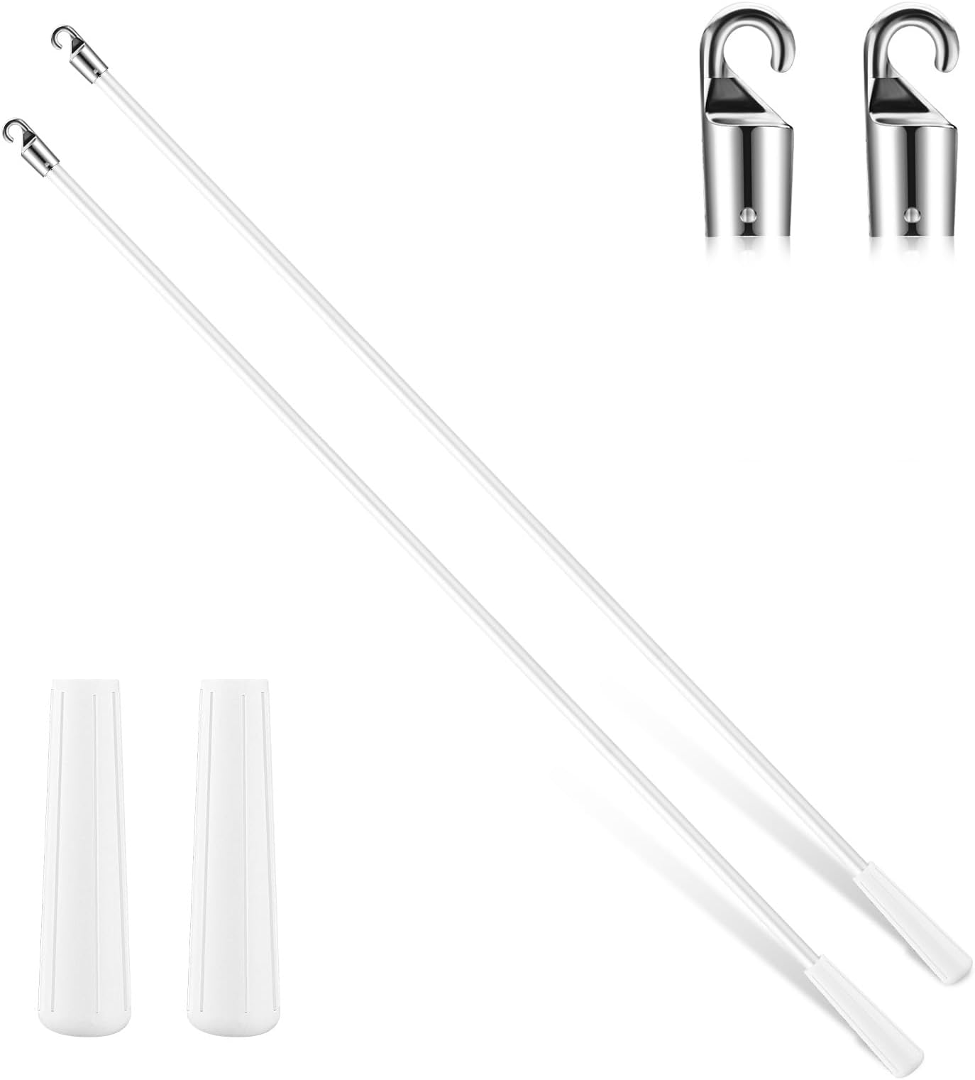 Amazon.com: YCUHEN Draw Rod for Cordless Roller Shade Blinds Adjustable ...