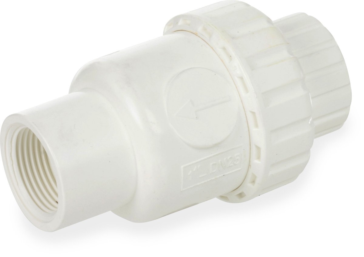 Buy Smith-Cooper International CV40 Series PVC Check Valve, 3/4" NPT ...
