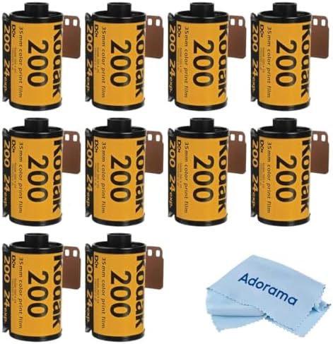 Amazon.com : Kodak Gold 200 35mm Film Camera Film Bundle, 6 Rolls (2x3 Pack), 36 Exposures Each ...